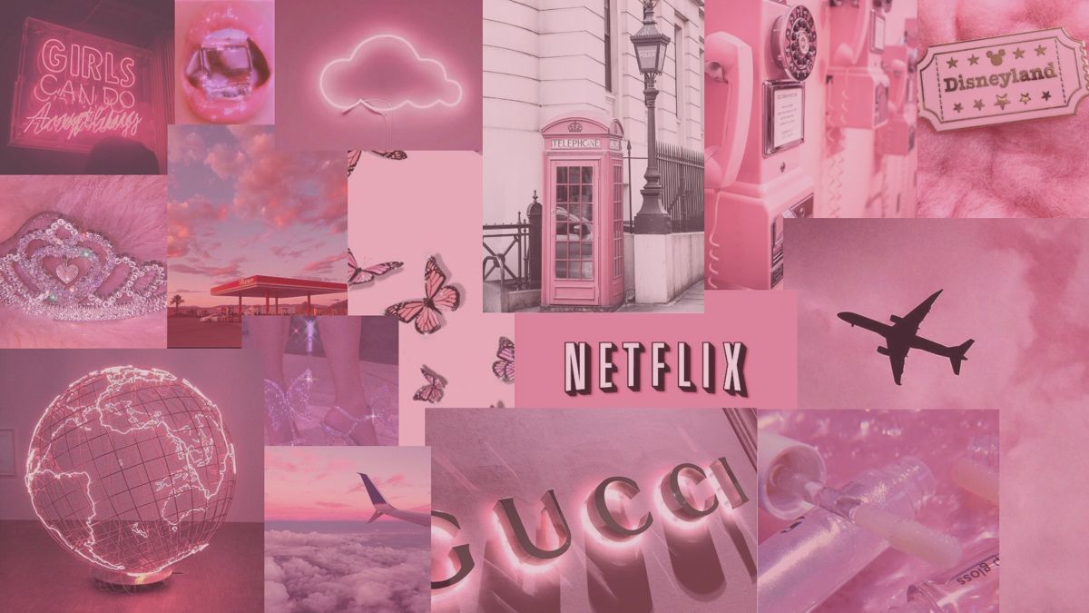 Aesthetic laptop background. Pink wallpaper laptop,... by IIHodgy