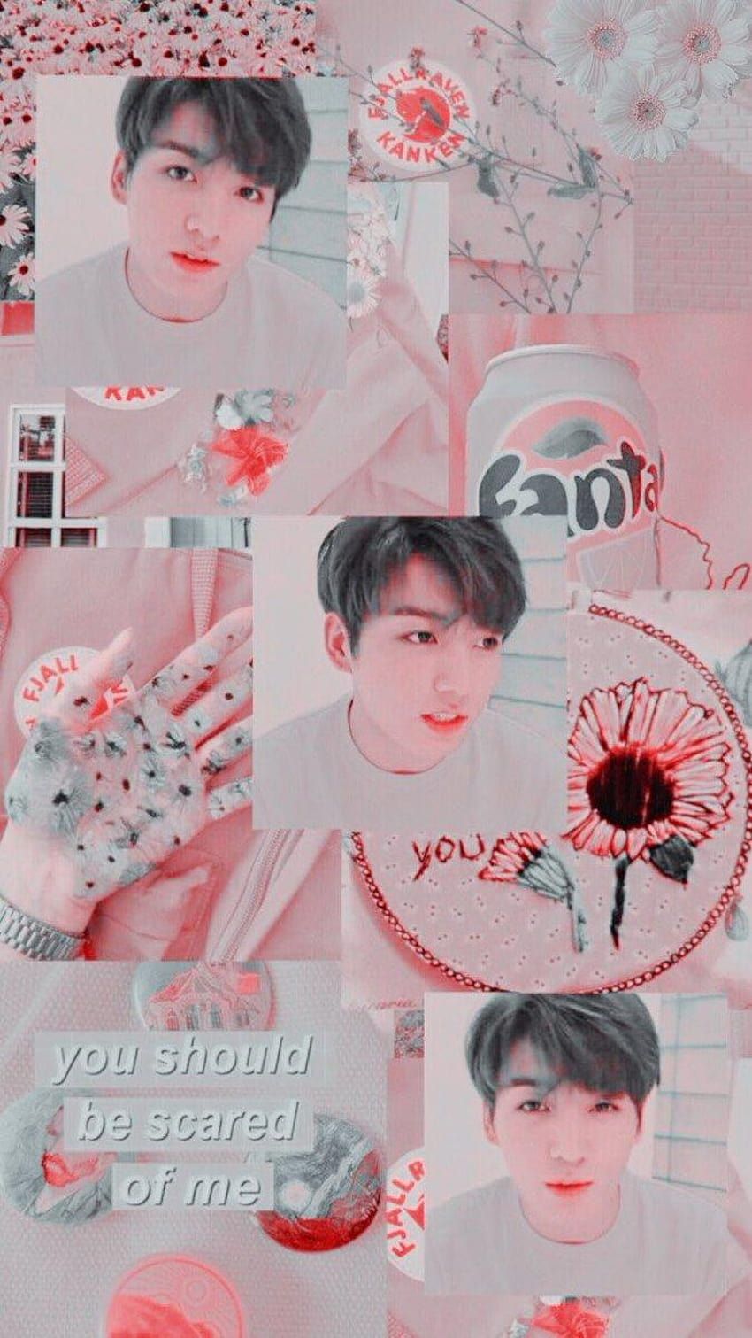 Jungkook Pink Aesthetic HD Wallpaper By Biflyguy