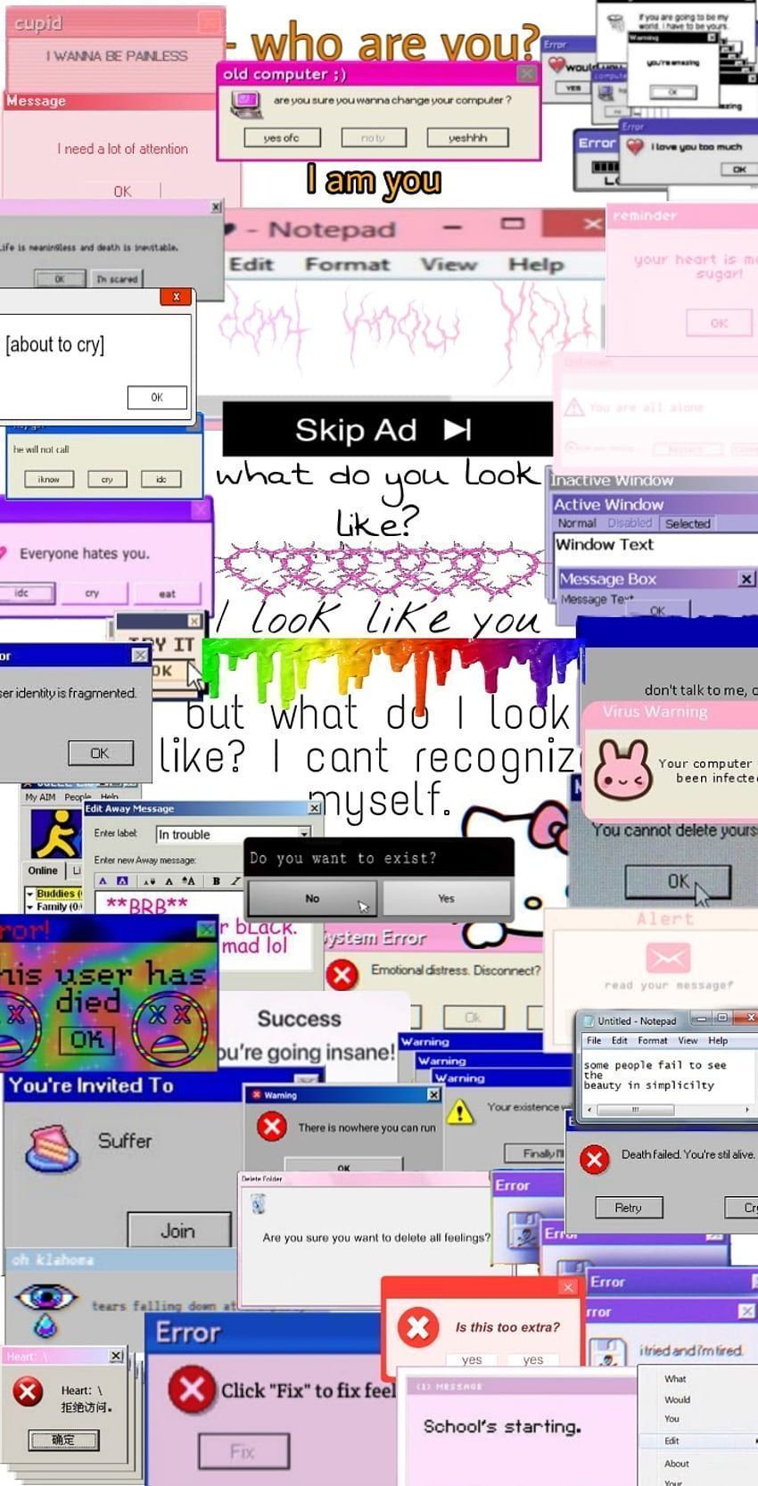 Webcore Kidcore Animecore By Leaf Danny HD wallpaper by Skollseye