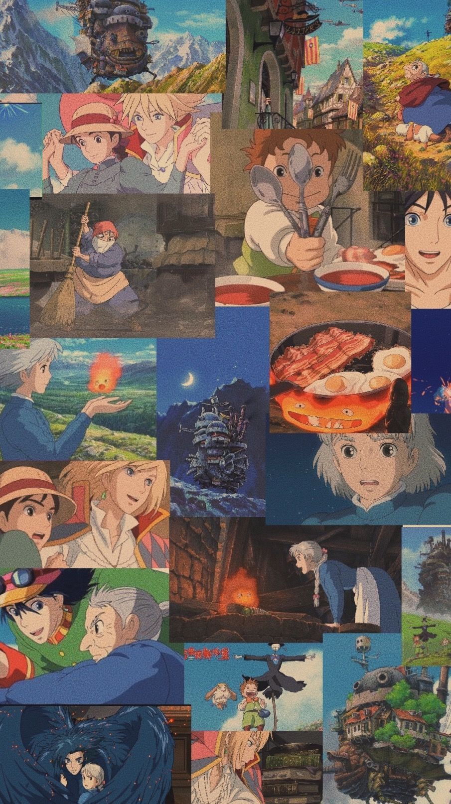 Howls moving castle aesthetic wallpaper. Ghibli... by ohmarklol