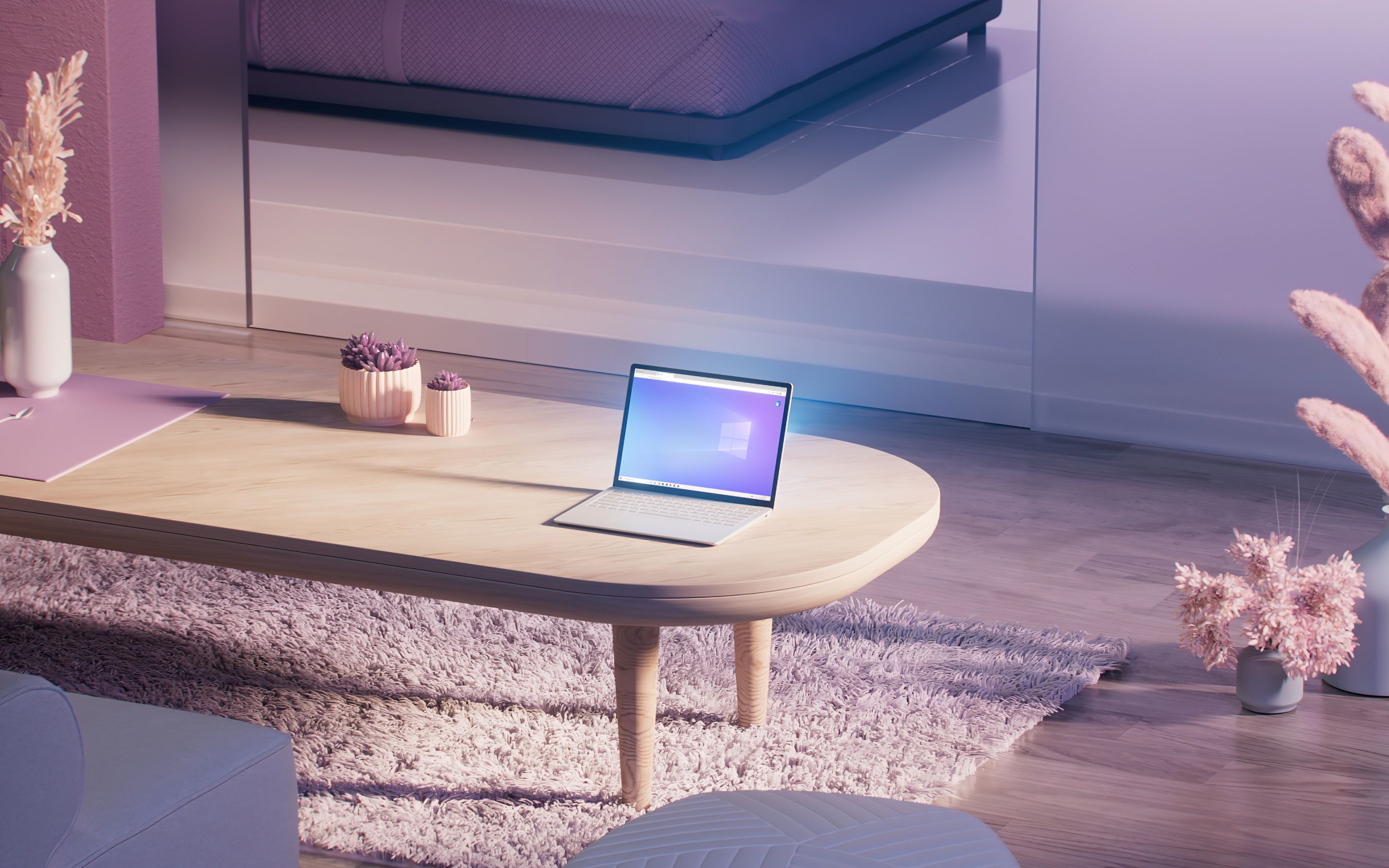 Windows 11 Wallpaper 4K, Laptop by IHaveANich